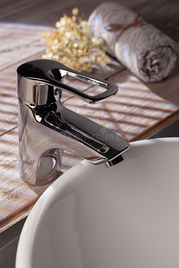 Water Mixer and Sink stock image. Image of faucet, mixer - 170538983