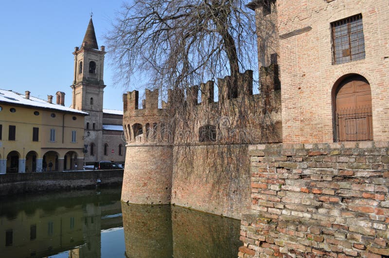 Water in the moat stock image. Image of picturesque, medieval - 21298333