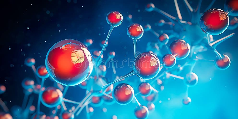 Water Molecule & X28;H?O& X29; with the Structure of the Hydrogen and ...