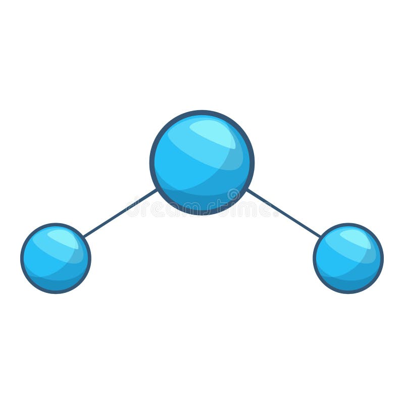 Water Molecule Icons Set Hexagon Stock Vector - Illustration of object ...