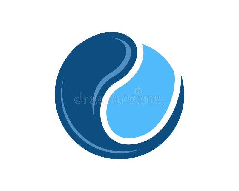 Water Molecule Logo Template Symbol Stock Vector - Illustration of text ...