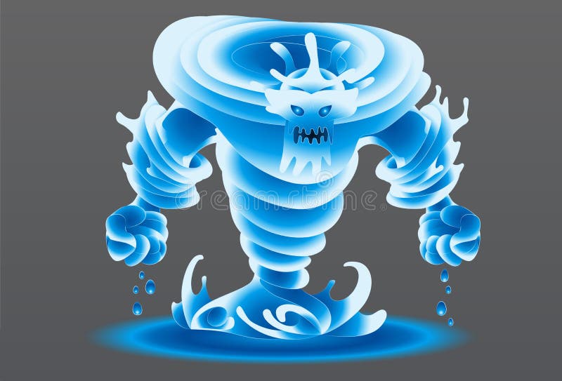 Water monster illustration stock illustration. Illustration of plague ...