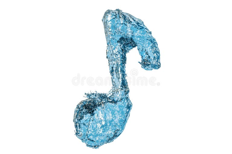 Musical Note Water Splash Stock Illustrations – 109 Musical Note Water ...