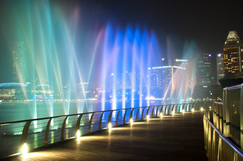 Water Musical Performance editorial stock image. Image of landmark ...