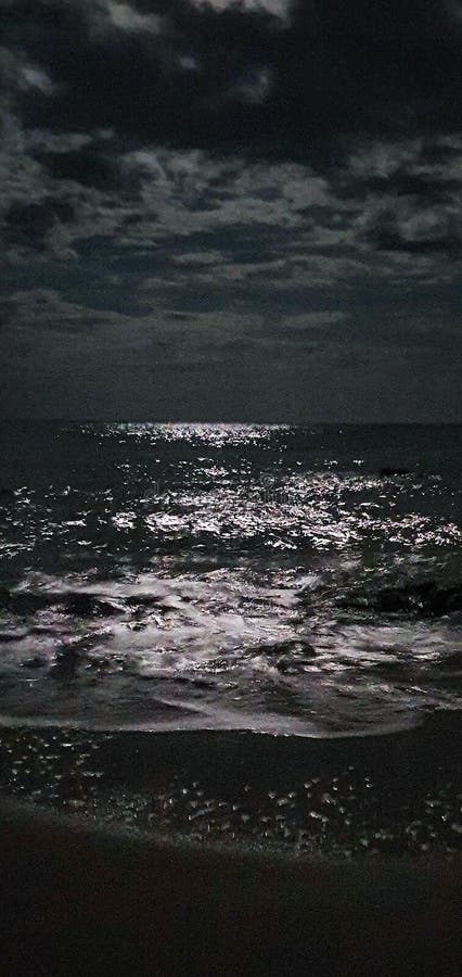 Water by night stock image. Image of screenshot, night - 202904645