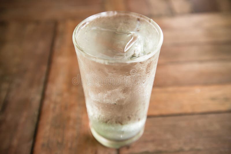 Water is not full glass. stock image. Image of full, clean - 95967701