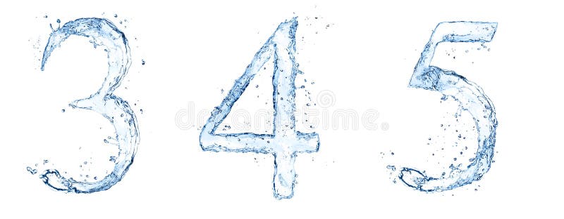 Water letters stock illustration. Illustration of clean - 26217937