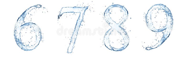 Numbers Water Stock Illustrations – 5,463 Numbers Water Stock ...