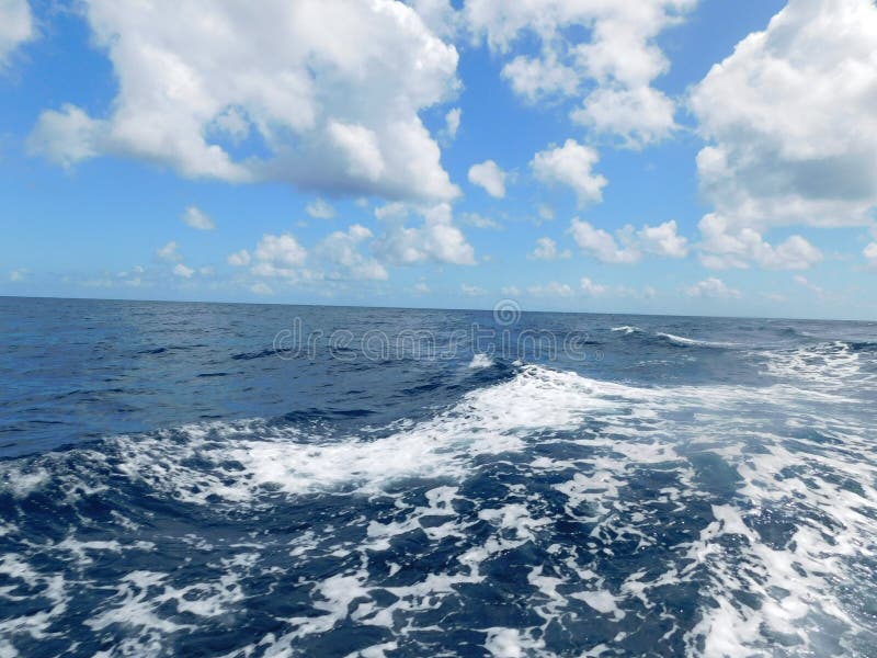 Water stock photo. Image of horizon, carribean, lucia - 78709544