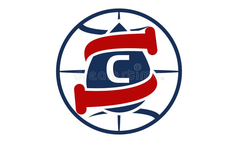 Water Oil Pipes World Letter C Stock Vector - Illustration of circle ...