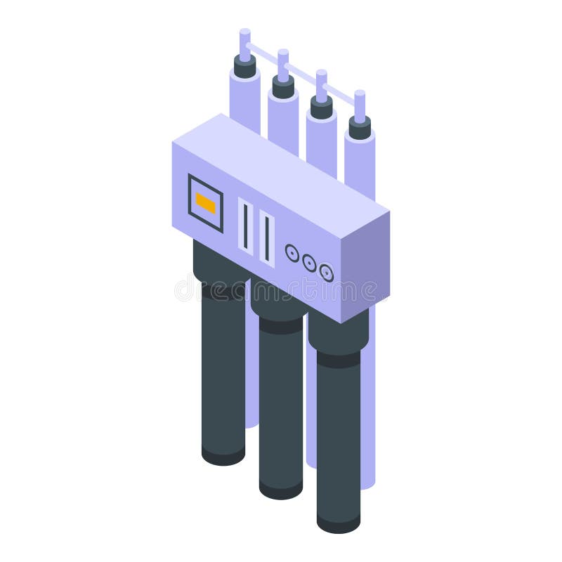 Water Osmosis System Icon Isometric Vector. Reverse Filter Stock Vector ...