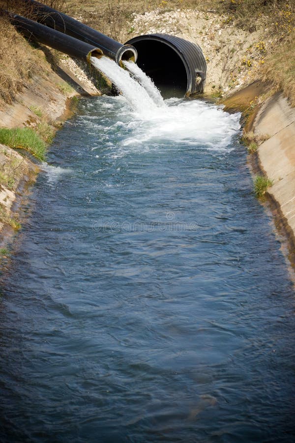 Water outflow stock image. Image of tile, mouth, dirtiness - 25334087