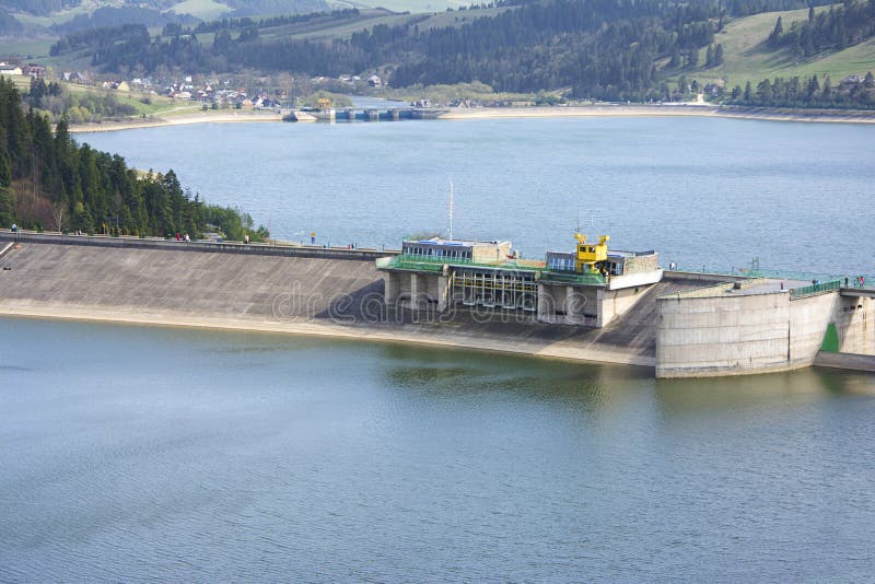 Water Over the Dam stock photo. Image of cold, reflection - 54254698