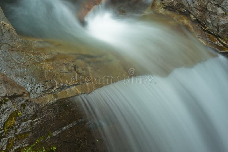 Water Over the Lip of a Falls Stock Photo - Image of mount, river: 13033056