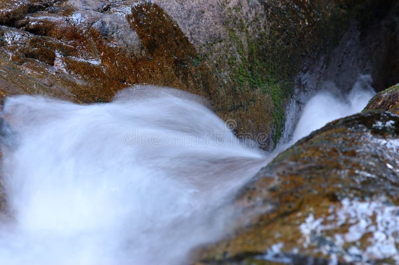 Water Over the Rock no.2 stock photo. Image of clear, white - 1049934
