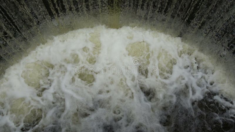 Water Overflow from Clay Pot or Hanging Bowl. Stock Video - Video of ...