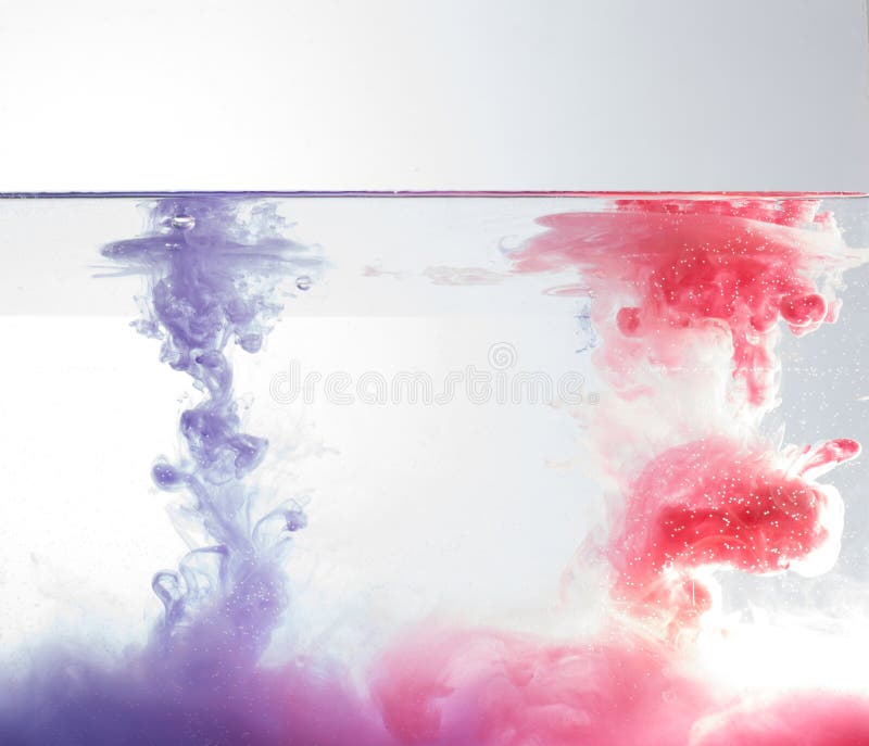 Water Paints . Abstract Pattern Background with Ink in Water Stock ...