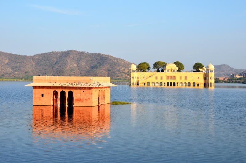 Water Palace stock image. Image of water, india, naure - 36838073