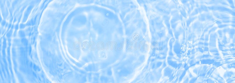 Water Panoramic Banner Background. Water Texture, Water Surface with ...