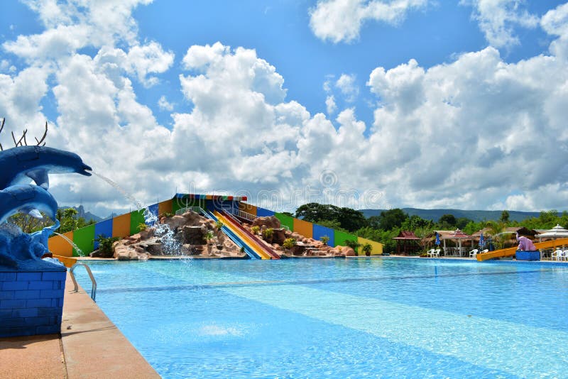 Water park stock image. Image of splash, activity, swim - 45405277