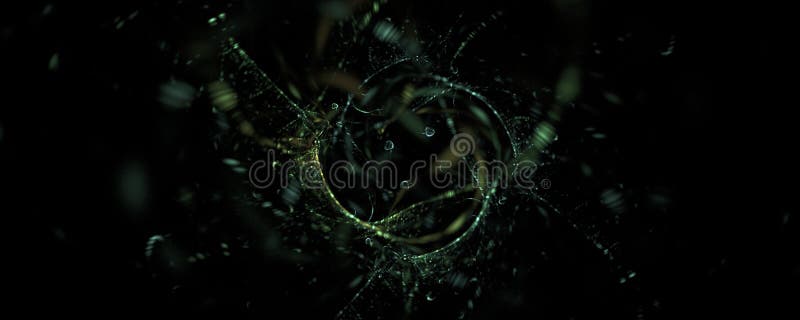 Water Particle Effects Background Stock Illustration - Illustration of ...