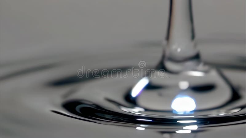 Water Particles Falling with Sparkling Brilliance Stock Video - Video ...