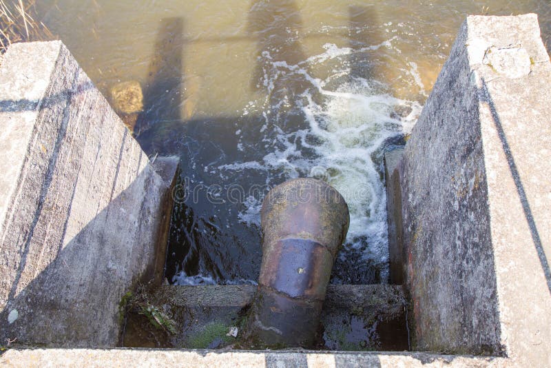 Water pass stock photo. Image of nature, stream, culvert - 90200858