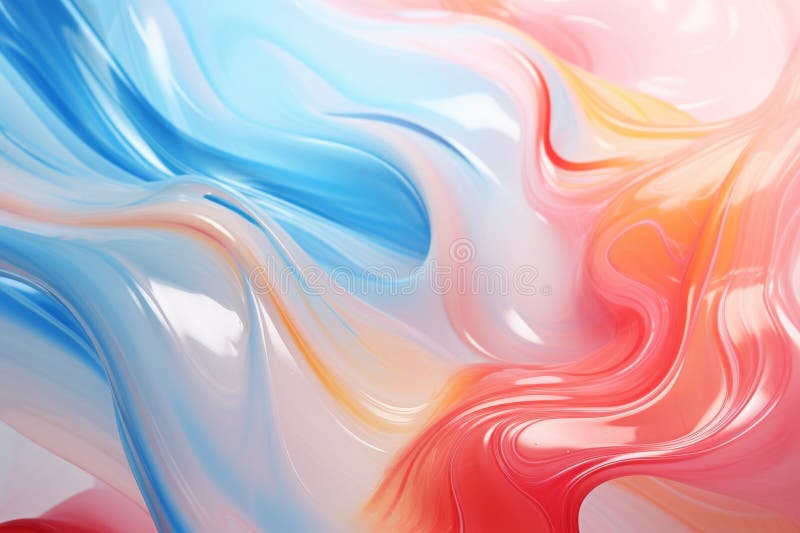 Water Patterns with a Sense of Fluid Motion Stock Illustration ...