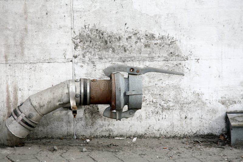 Water pipe stock image. Image of shining, curves, aqua - 1107161