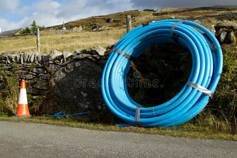 Water pipe. stock photo. Image of coil, utilities, pipeline - 26874184