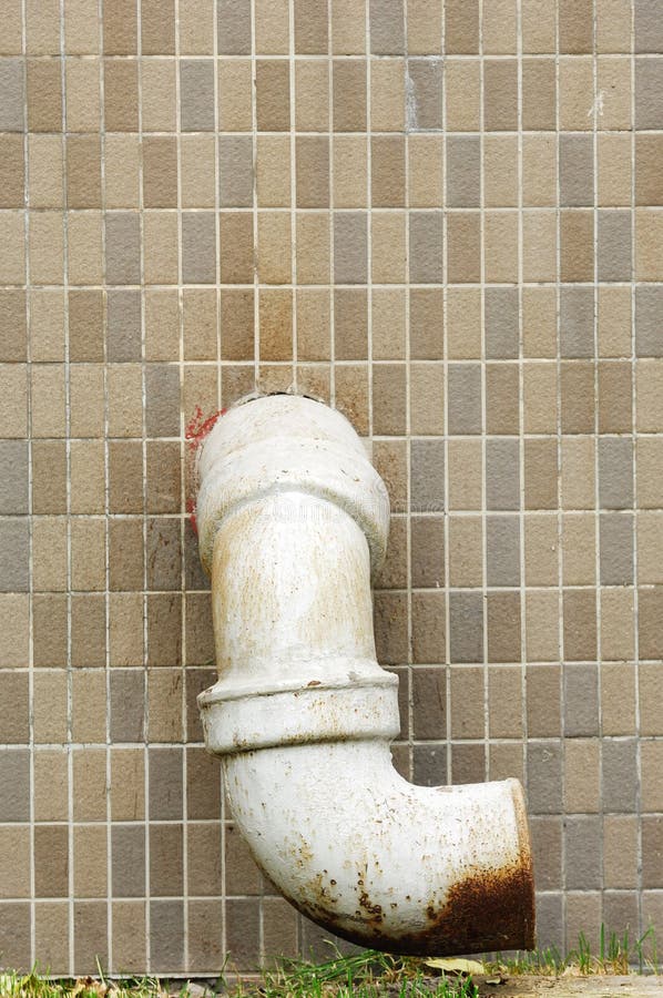 Water pipe stock image. Image of circle, drains, close - 7260045