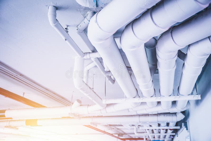 Clean Line White Water Pipes Watering System Pipe Engineer Design in ...