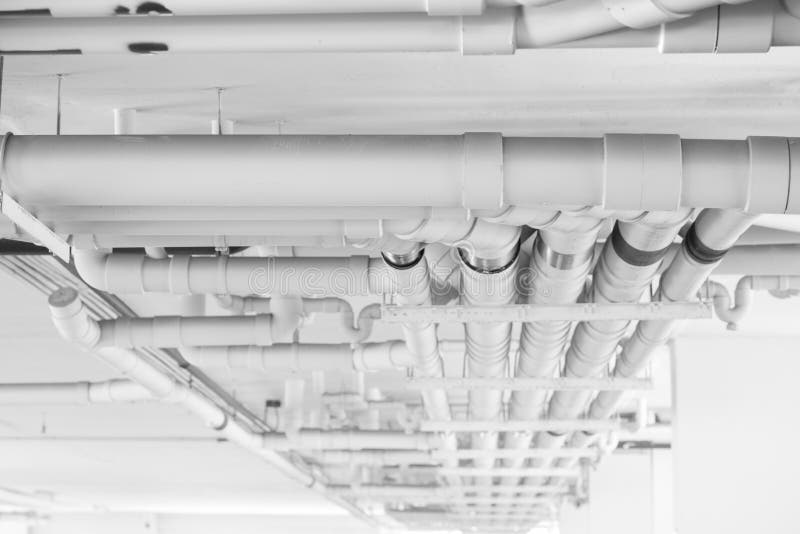 Water Pipe System Design Construction Engineering Stock Photo - Image ...