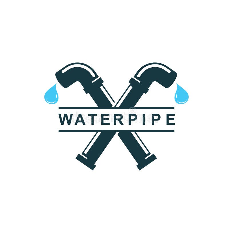 Water Pipe Icon Vector Illustration Concept Design Template Stock ... Water Pipe Icon Vector Illustration Concept Design Template Stock ...