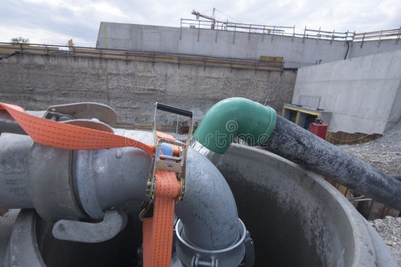 A water pipe or pipeline stock image. Image of company - 279678085