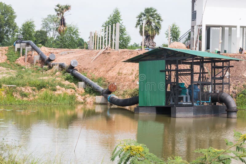 Water pipe pump stock photo. Image of pipeline, petroleum - 78301850