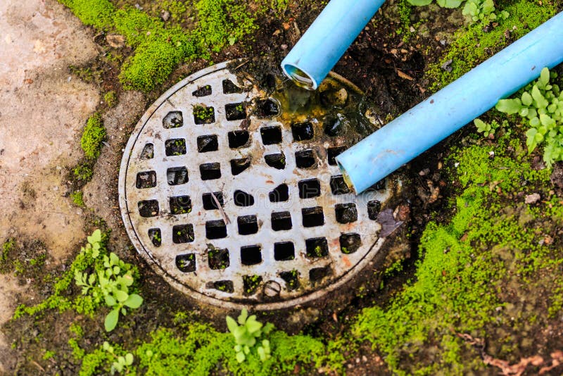 Water pipe,Sewer is dirty. stock image. Image of beehive - 76041639