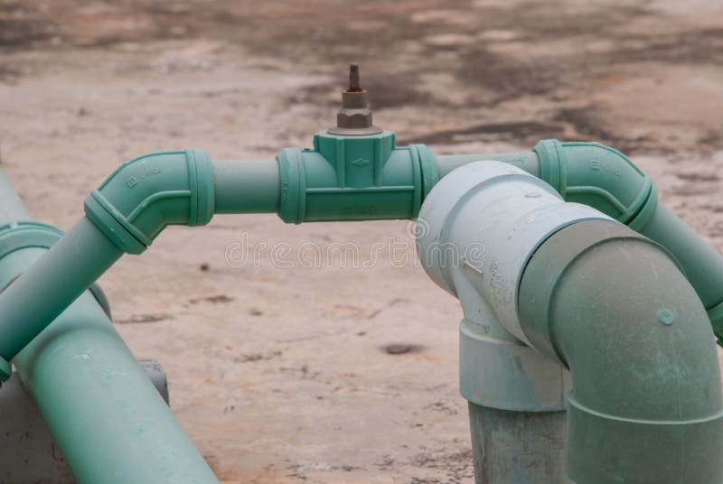 Water pipe stock photo. Image of street, handle, blue - 41737742
