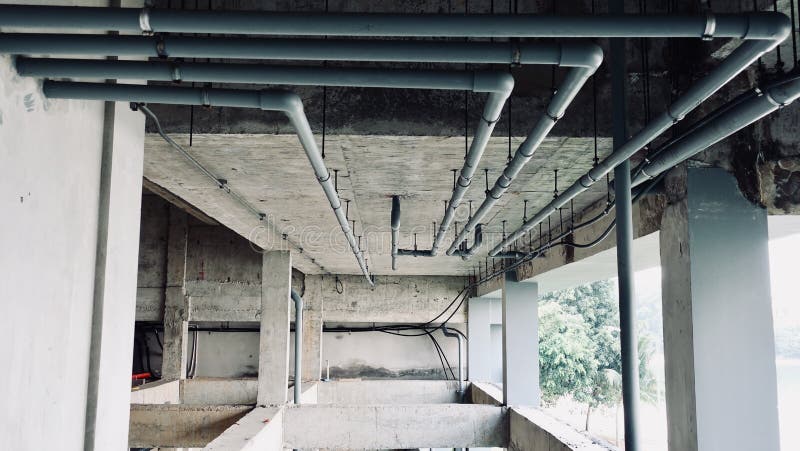 Water Pipe System. Pumping Systems for Industrial Plants. Construction ...