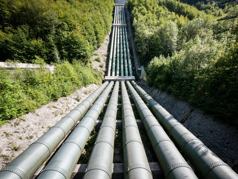 Water pipeline stock photo. Image of wilderness, pump, conservation ...