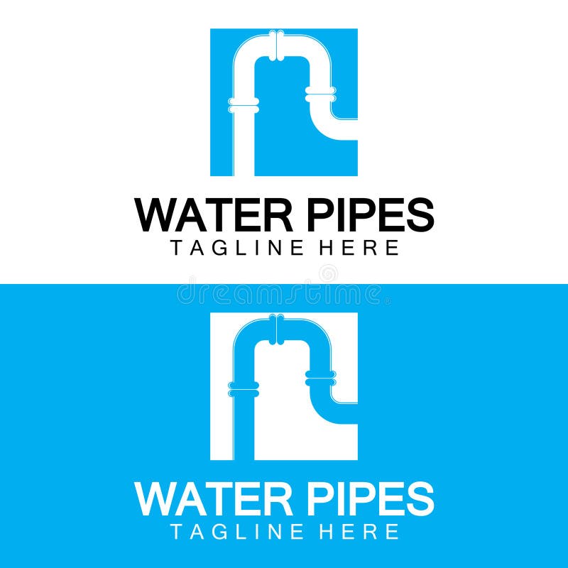 Water Pipes Logo Icon Design Template - Vector Stock Vector ...