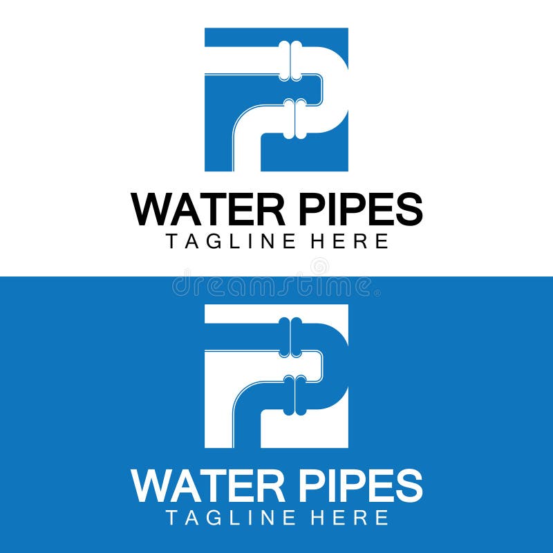 Water Pipes Logo Icon Design Template - Vector Stock Vector ...