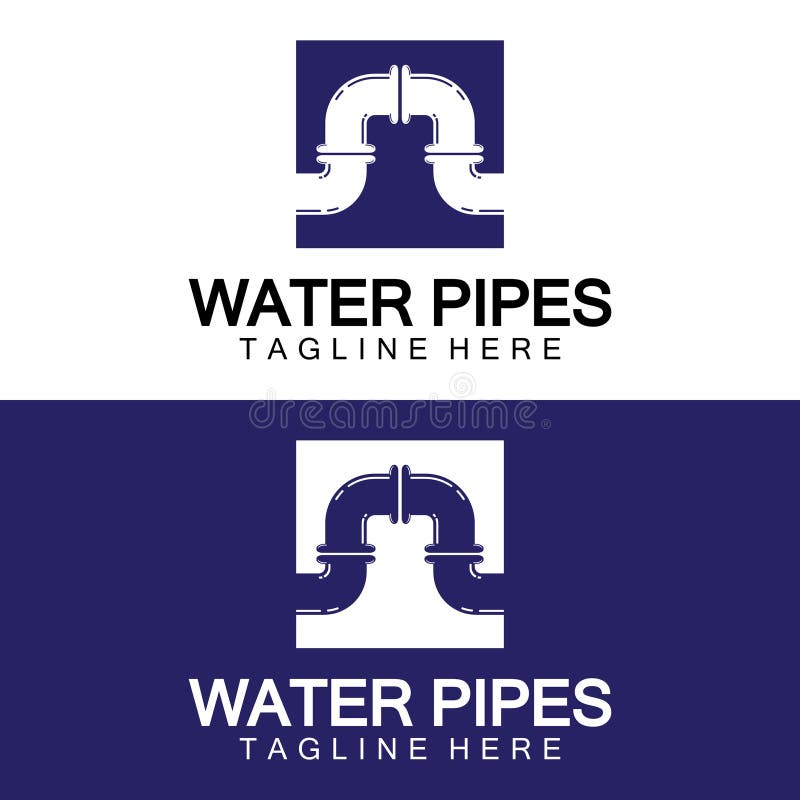 Water Pipes Logo Icon Design Template - Vector Stock Vector ...