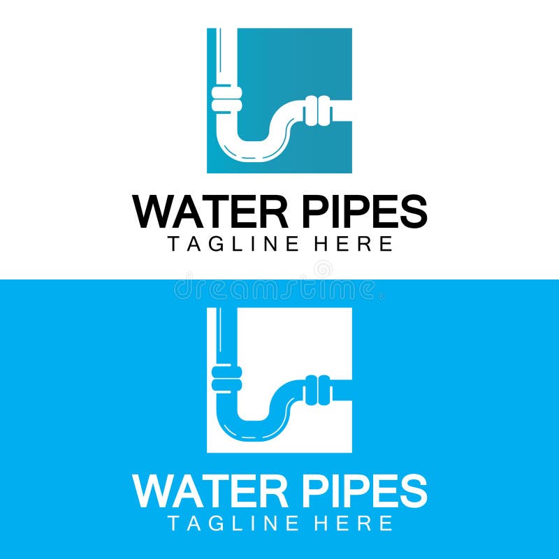 Water Pipes Logo Icon Design Template - Vector Stock Vector ...