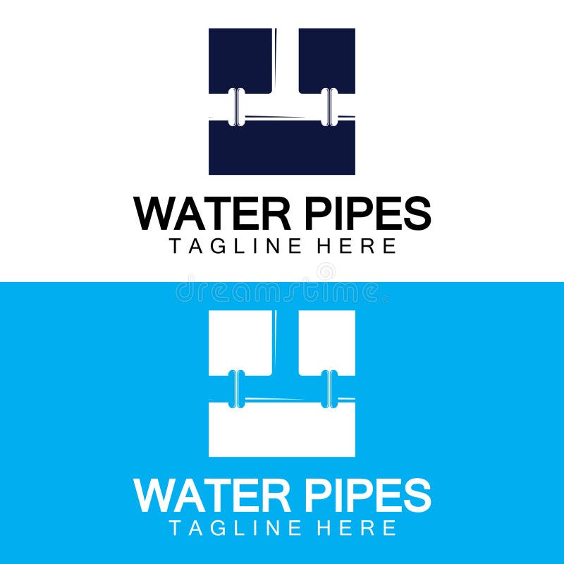 Water Pipes Logo Icon Design Template - Vector Stock Vector ...