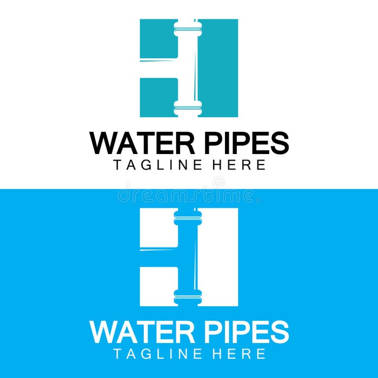 Water Pipes Logo Icon Design Template - Vector Stock Vector ...