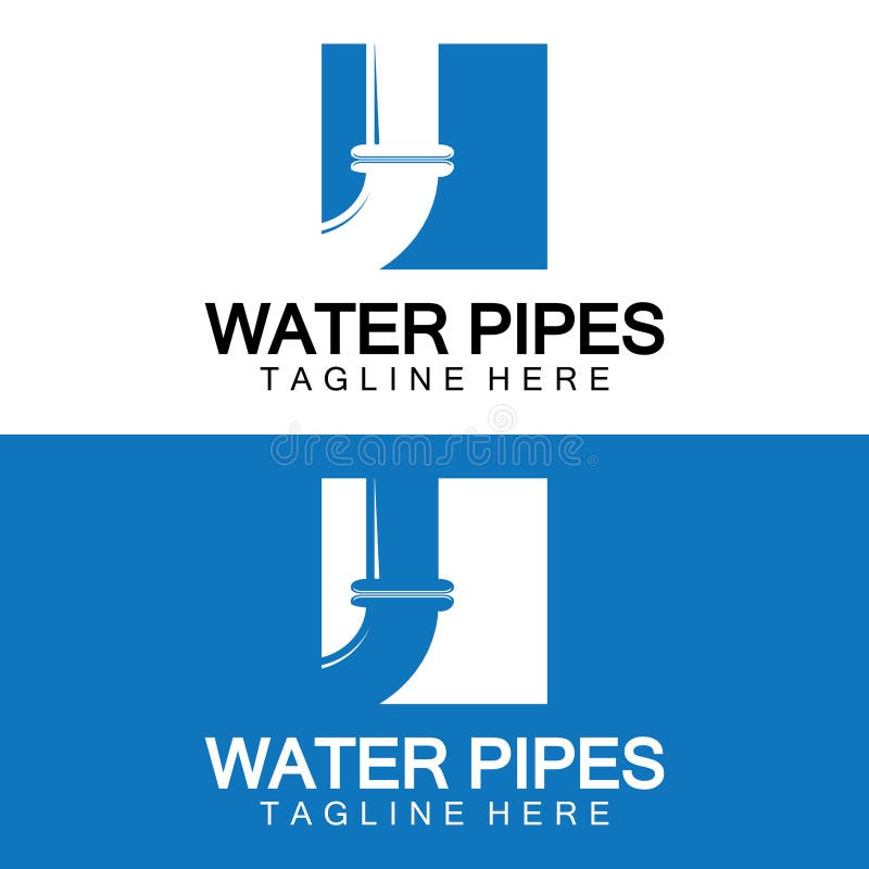 Water Pipes Logo Icon Design Template - Vector Stock Vector ...