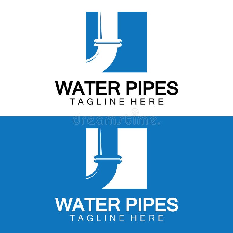 Water Pipes Logo Icon Design Template - Vector Stock Vector ...