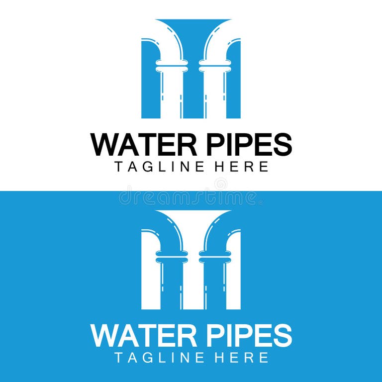 Water Pipes Logo Icon Design Template - Vector Stock Vector ...