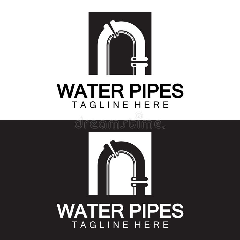 Water Pipes Logo Icon Design Template - Vector Stock Vector ...